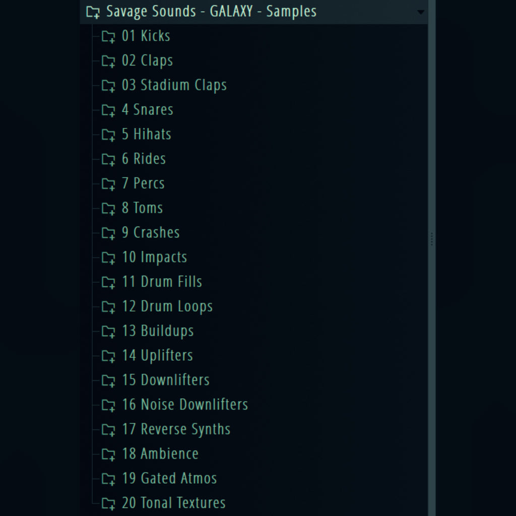 GALAXY - Progressive House Sample Pack