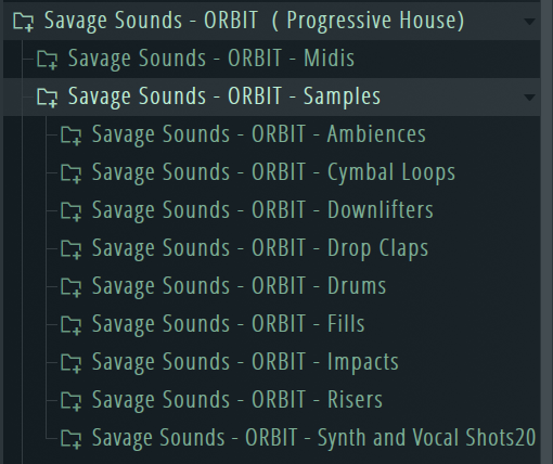 ORBIT - Progressive House Sample Pack